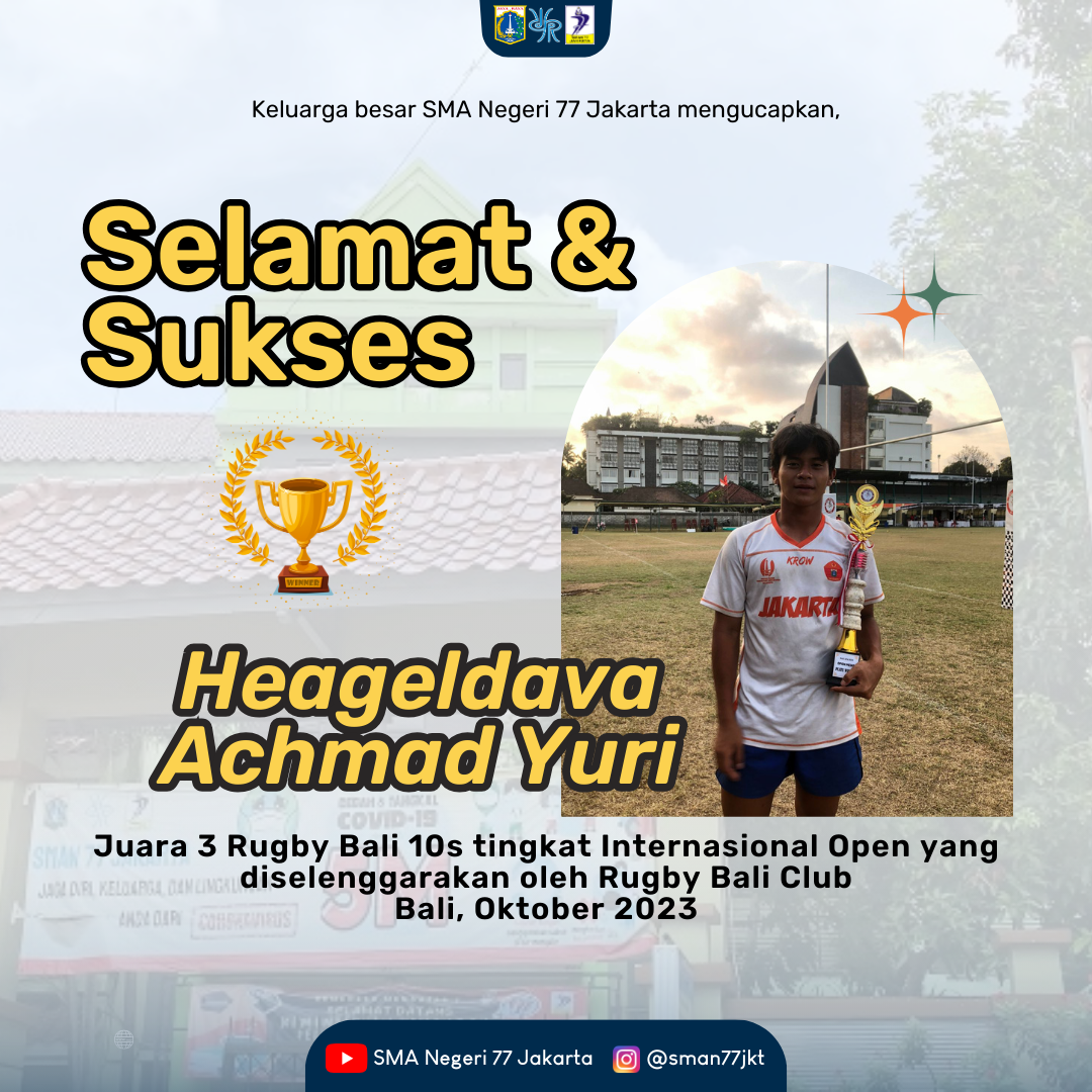 Juara 3 Rugby Bali 10s tingkat Internasional Open yang diselenggarakan ...